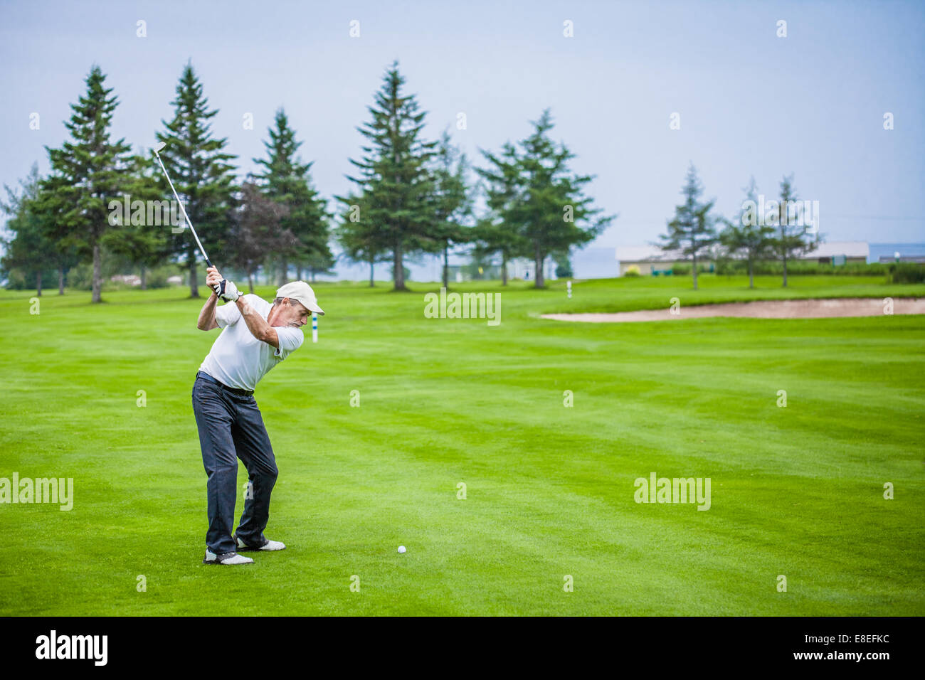 Taking a swing hi-res stock photography and images - Alamy