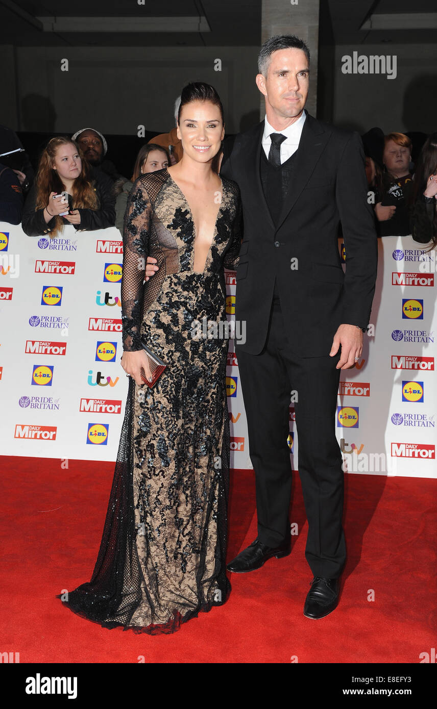 Kevin pietersen and jessica taylor hi-res stock photography and images ...