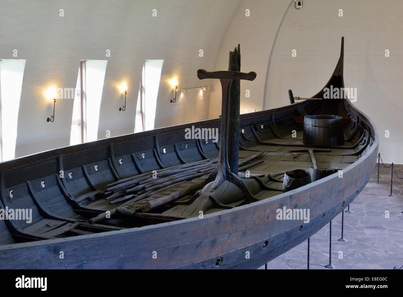 Gokstad Ship c.890 AD, Viking Ship Museum, Oslo, Norway 140820 62483 ...