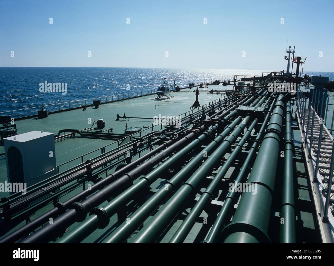 Deck oil tanker ship hi-res stock photography and images - Alamy