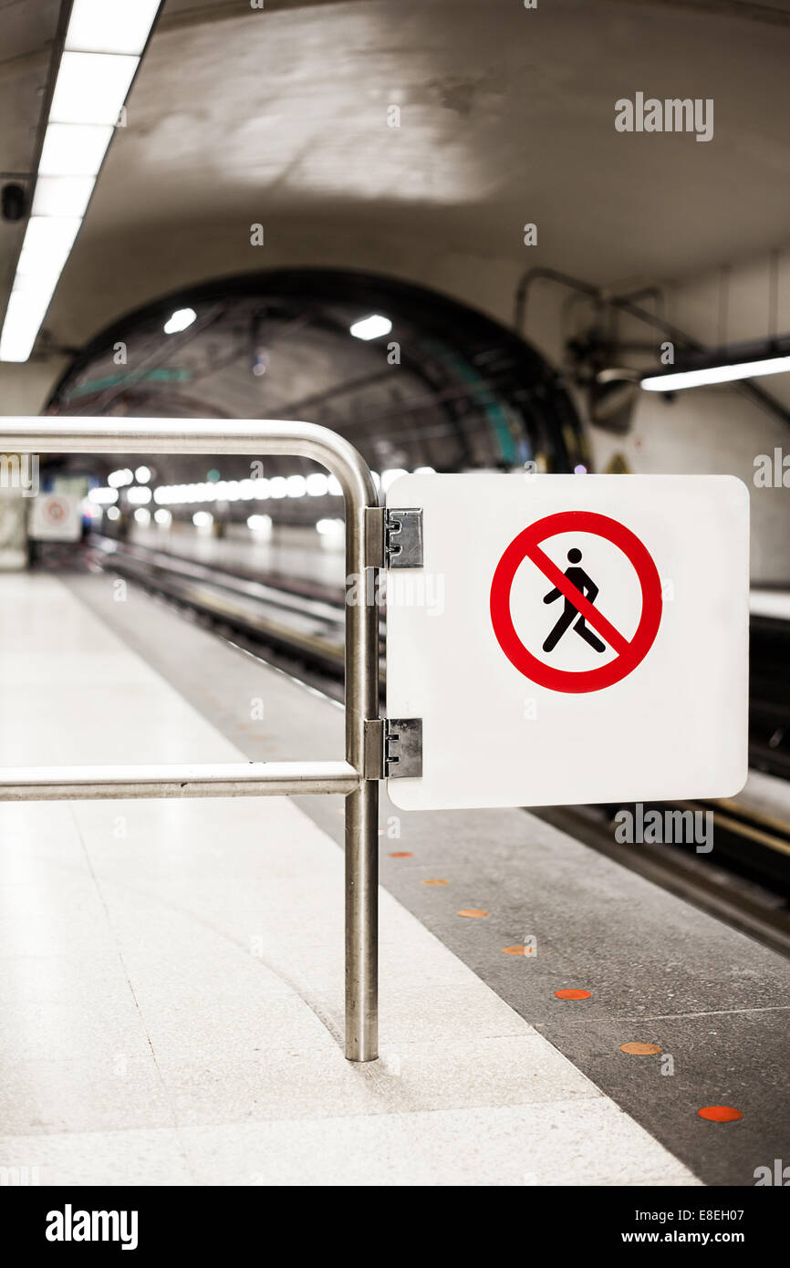 Tube notice board hi-res stock photography and images - Alamy