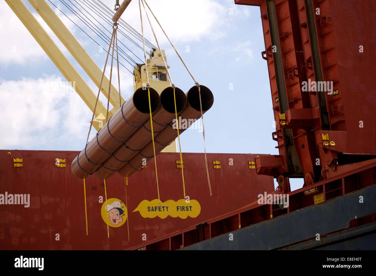 Houston port crane hi-res stock photography and images - Alamy