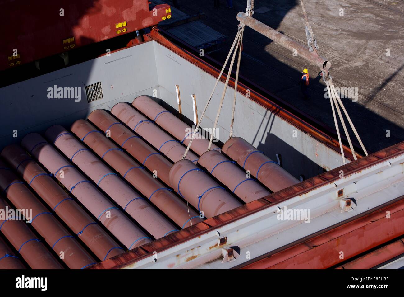 Houston port crane hi-res stock photography and images - Alamy