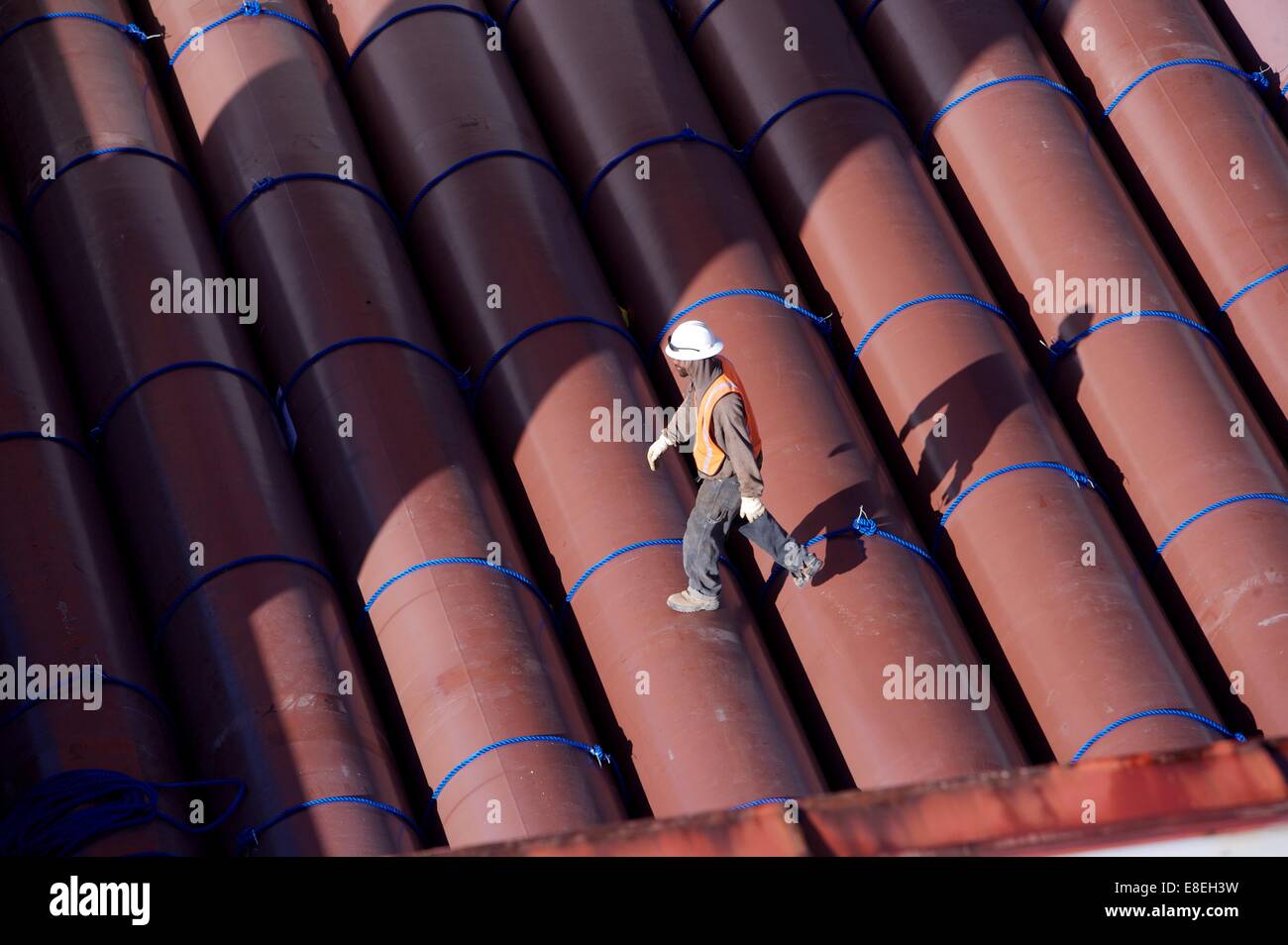 Houston port crane hi-res stock photography and images - Alamy