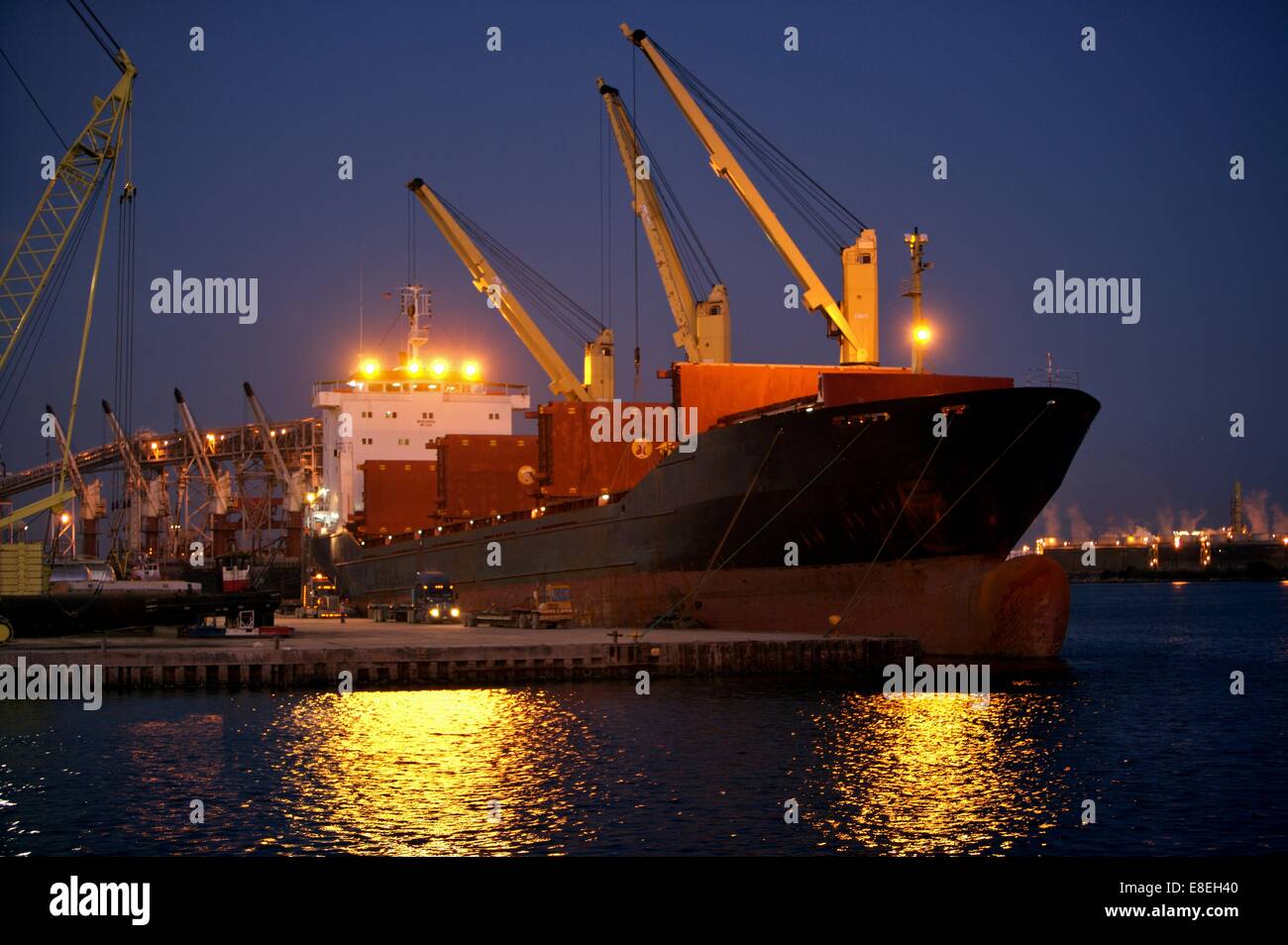 Houston port crane hi-res stock photography and images - Alamy