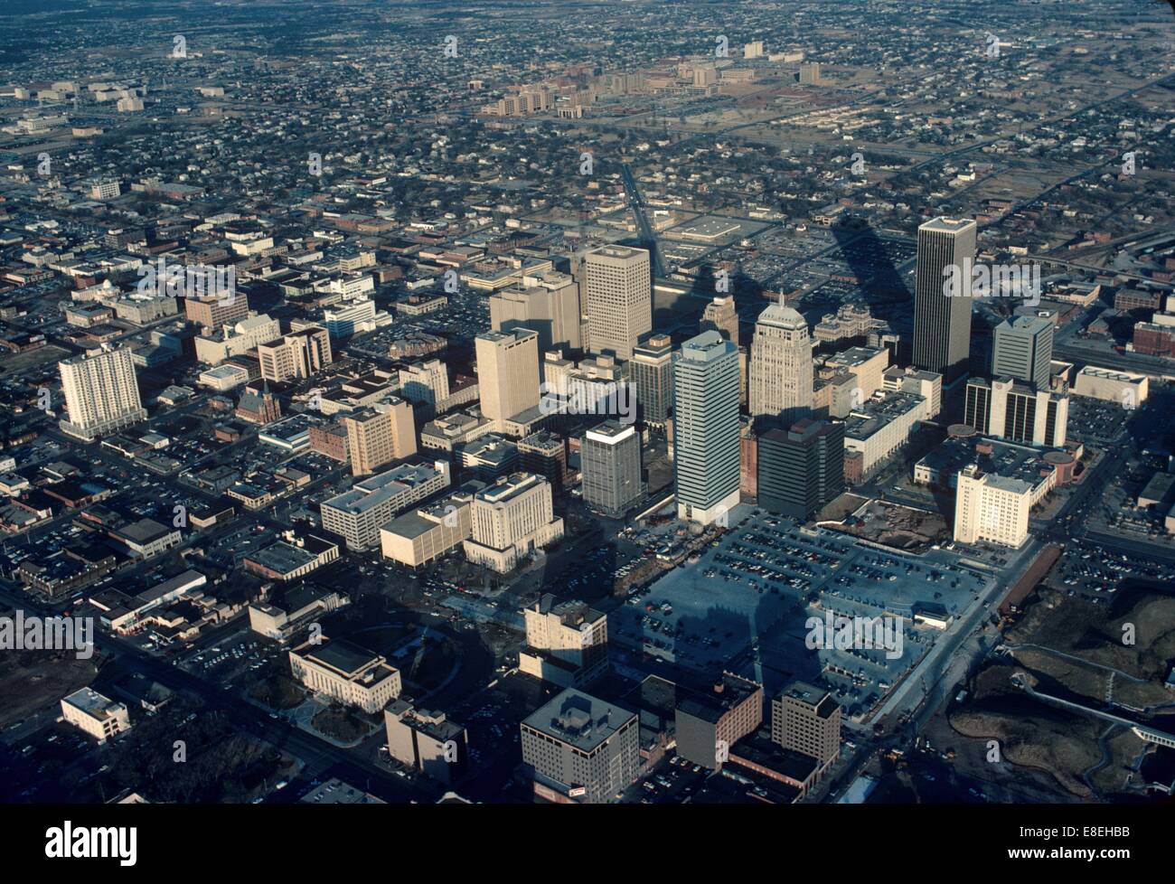 aerial view of downtown Austin Stock Photo - Alamy
