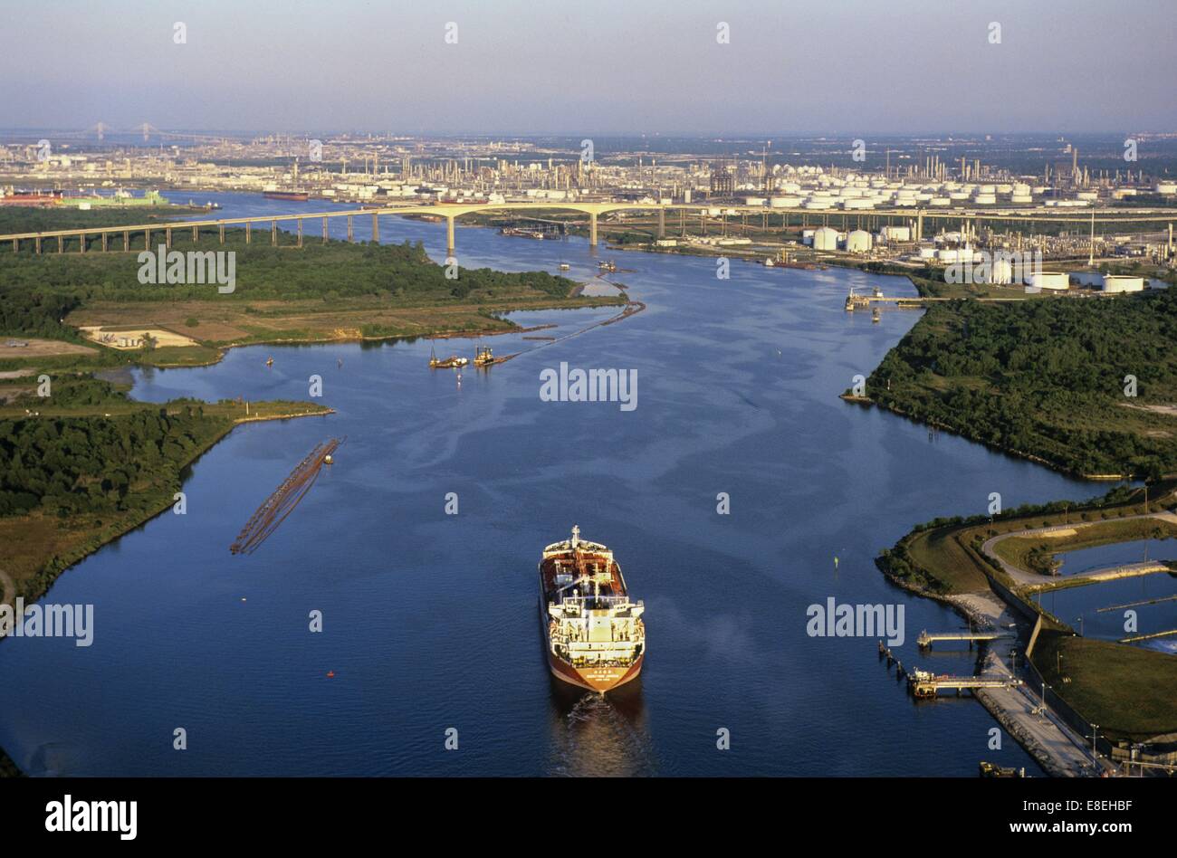 Houston ship channel hi-res stock photography and images - Alamy