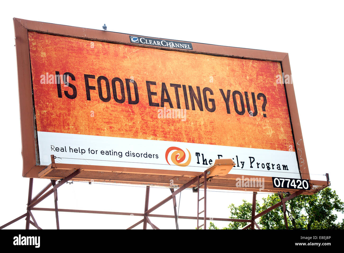 Billboard advertising help for eating disorders. St Paul Minnesota MN ...