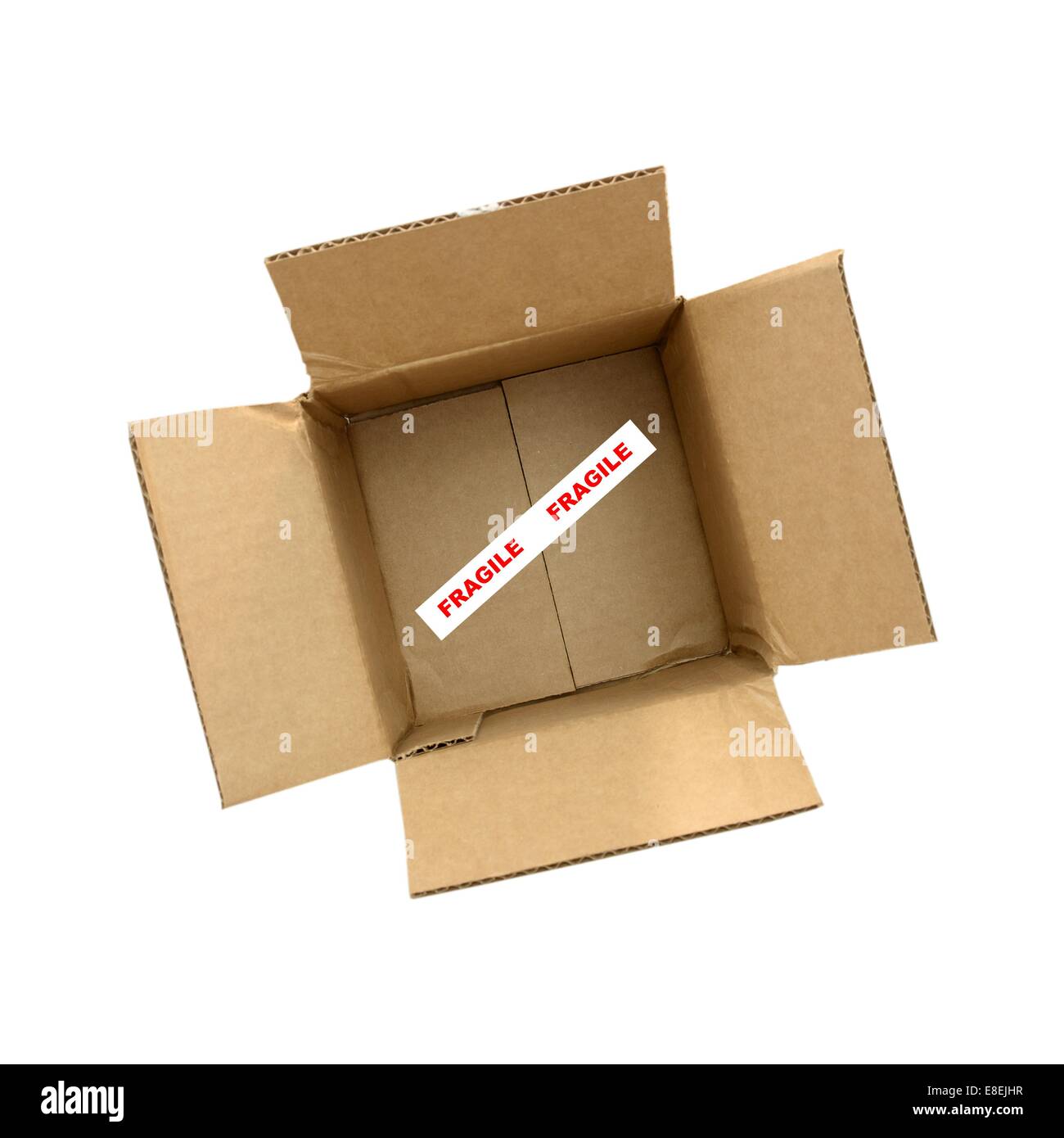A close up shot of a cardboard box Stock Photo - Alamy