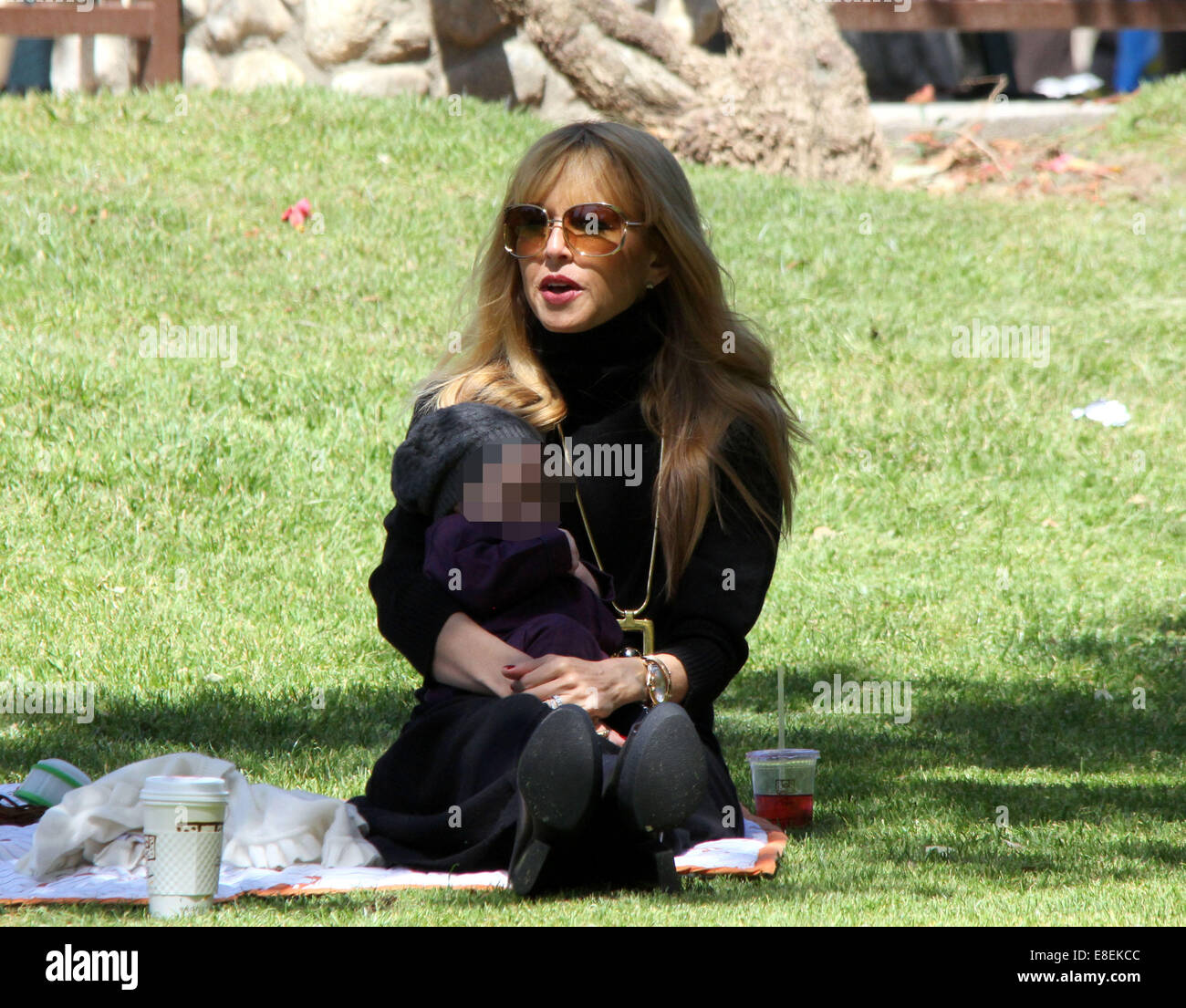 Rachel Zoe and Rodger Berman take their sons Skylar and Kai on a family ...