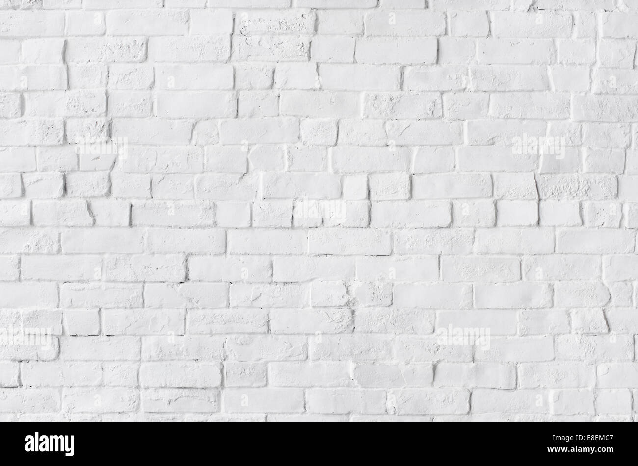 White Painted Beautiful Brick Wall Stock Photo - Alamy