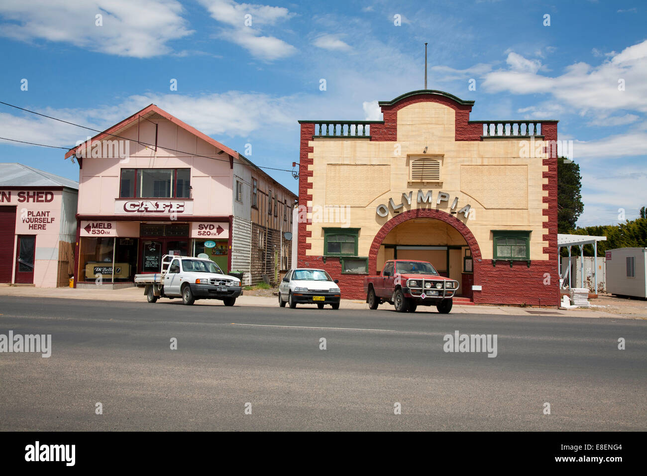 The Olympia cinema in Bombala Australia Stock Photo - Alamy