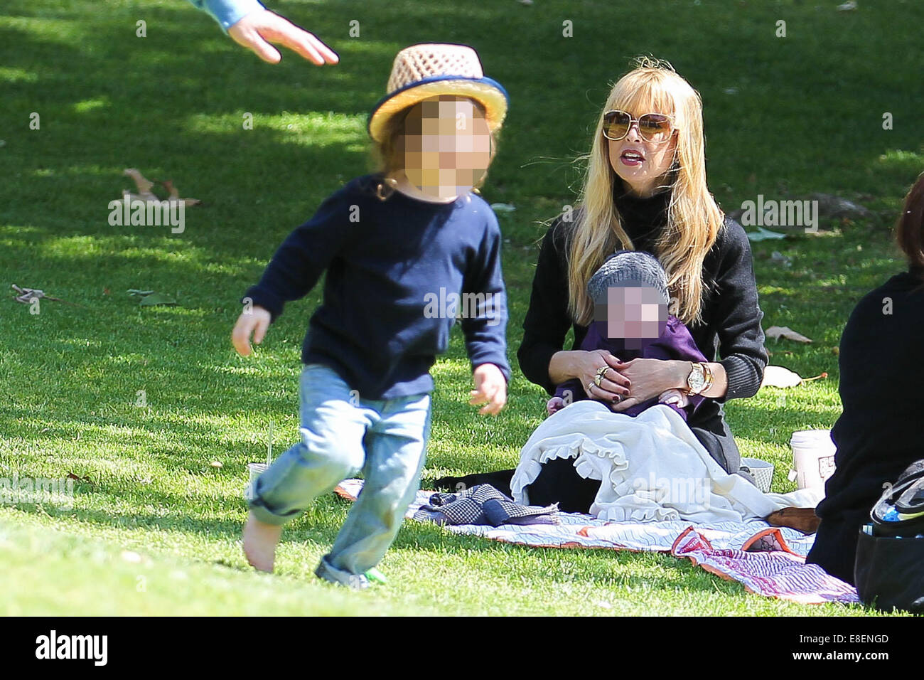 Rachel Zoe and family at Cold Water Park in Beverly Hills Featuring ...