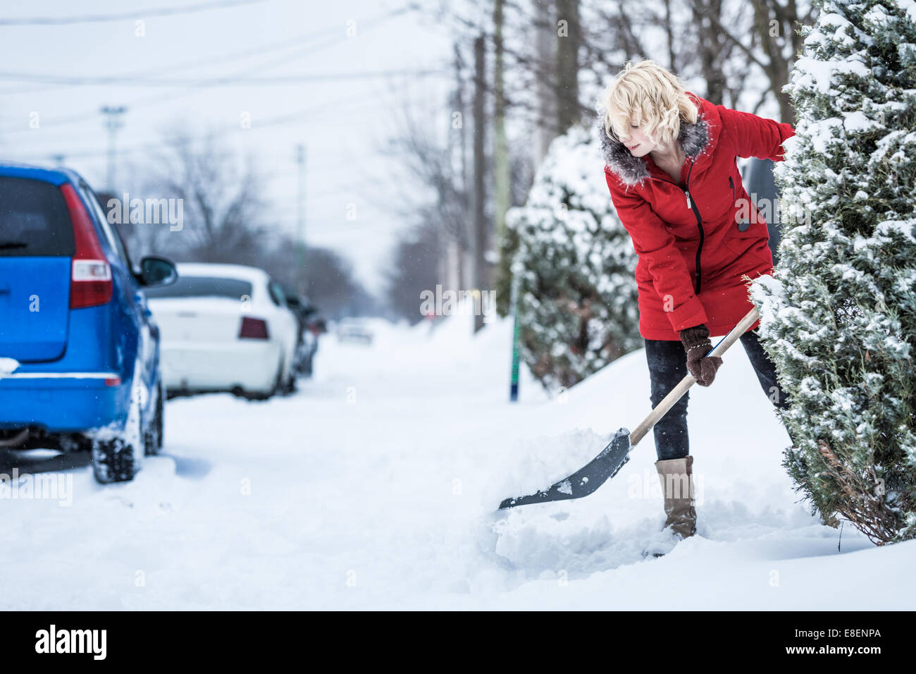 Day after the snowstorm hi-res stock photography and images - Alamy