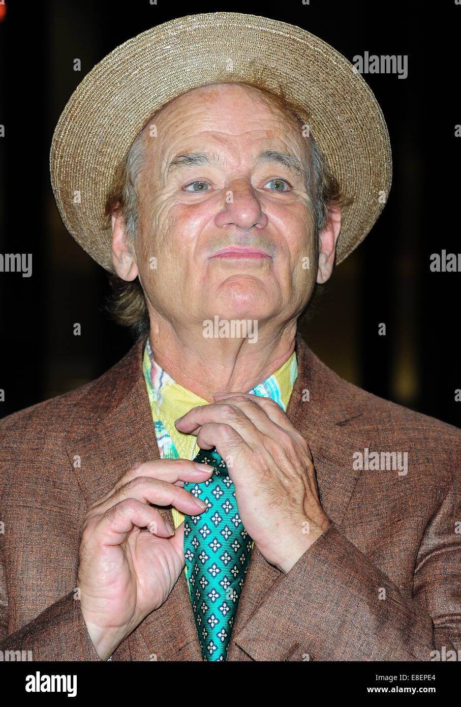 New York, NY, USA. 6th Oct, 2014. Bill Murray at arrivals for ST ...