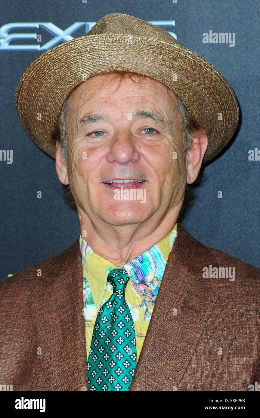 New York, NY, USA. 6th Oct, 2014. Bill Murray at arrivals for ST ...