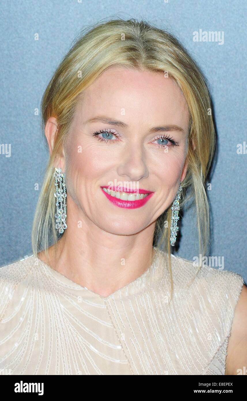 New York, NY, USA. 6th Oct, 2014. Naomi Watts at arrivals for ST ...