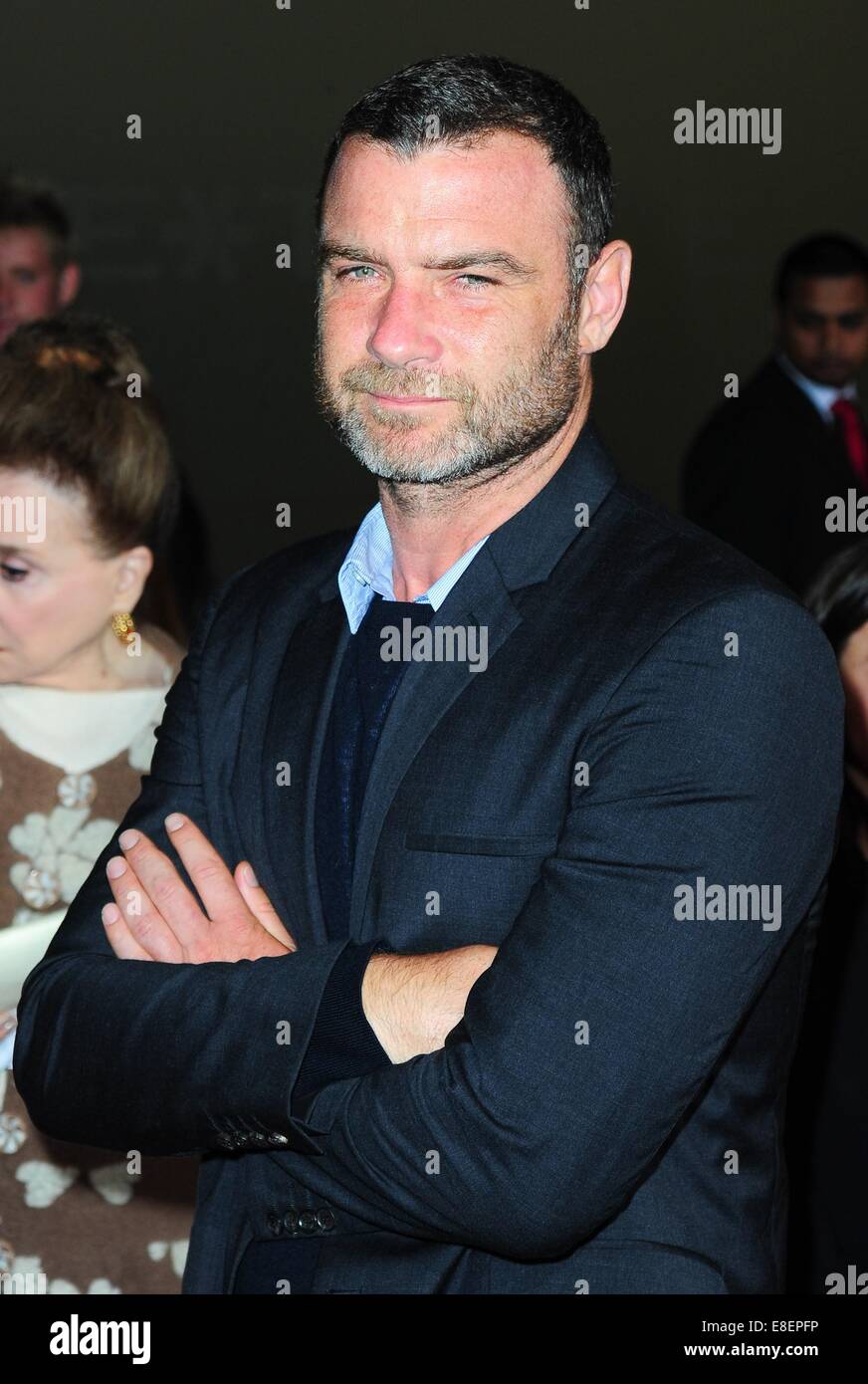 New York, NY, USA. 6th Oct, 2014. Liev Schreiber at arrivals for ST ...