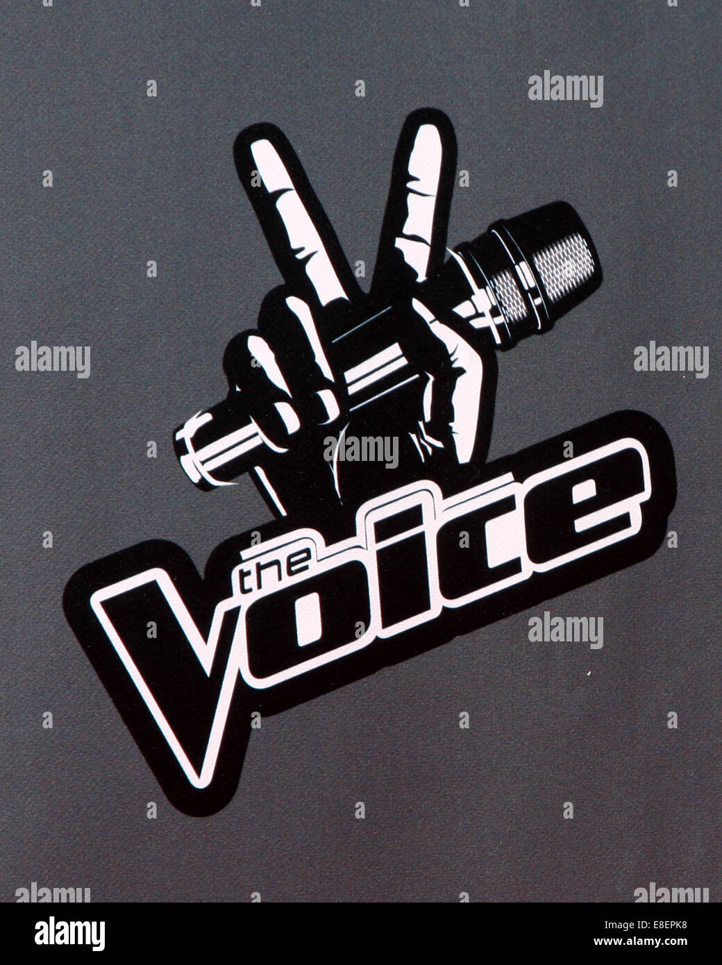 The Voice USA coaches - Photocall Featuring: The Voice Emblem Where ...