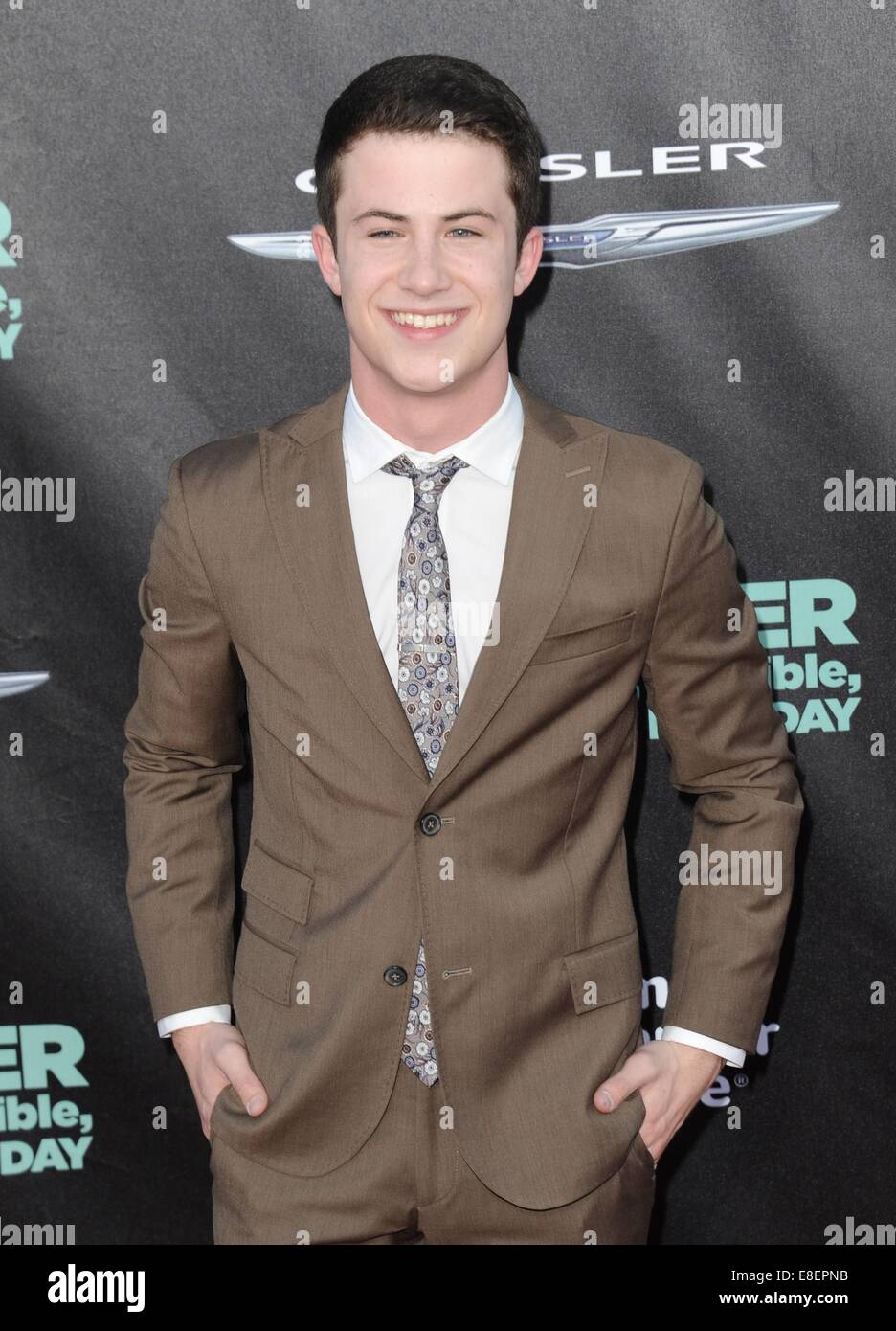 Los Angeles, CA, USA. 6th Oct, 2014. Dylan Minnette at arrivals for ...