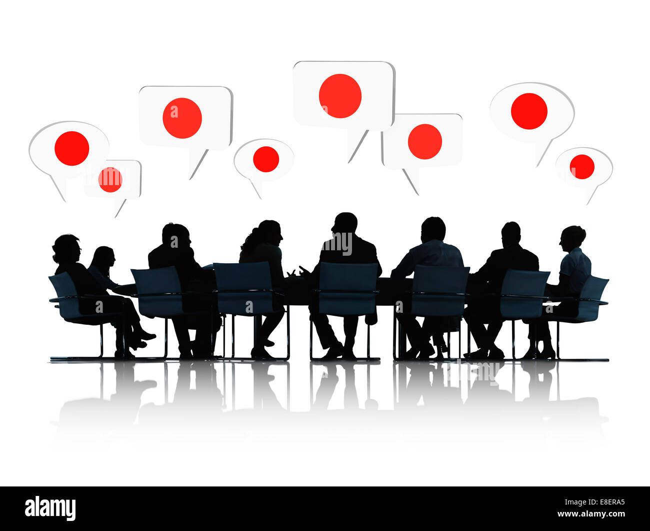 Conference discussing Cut Out Stock Images & Pictures - Alamy