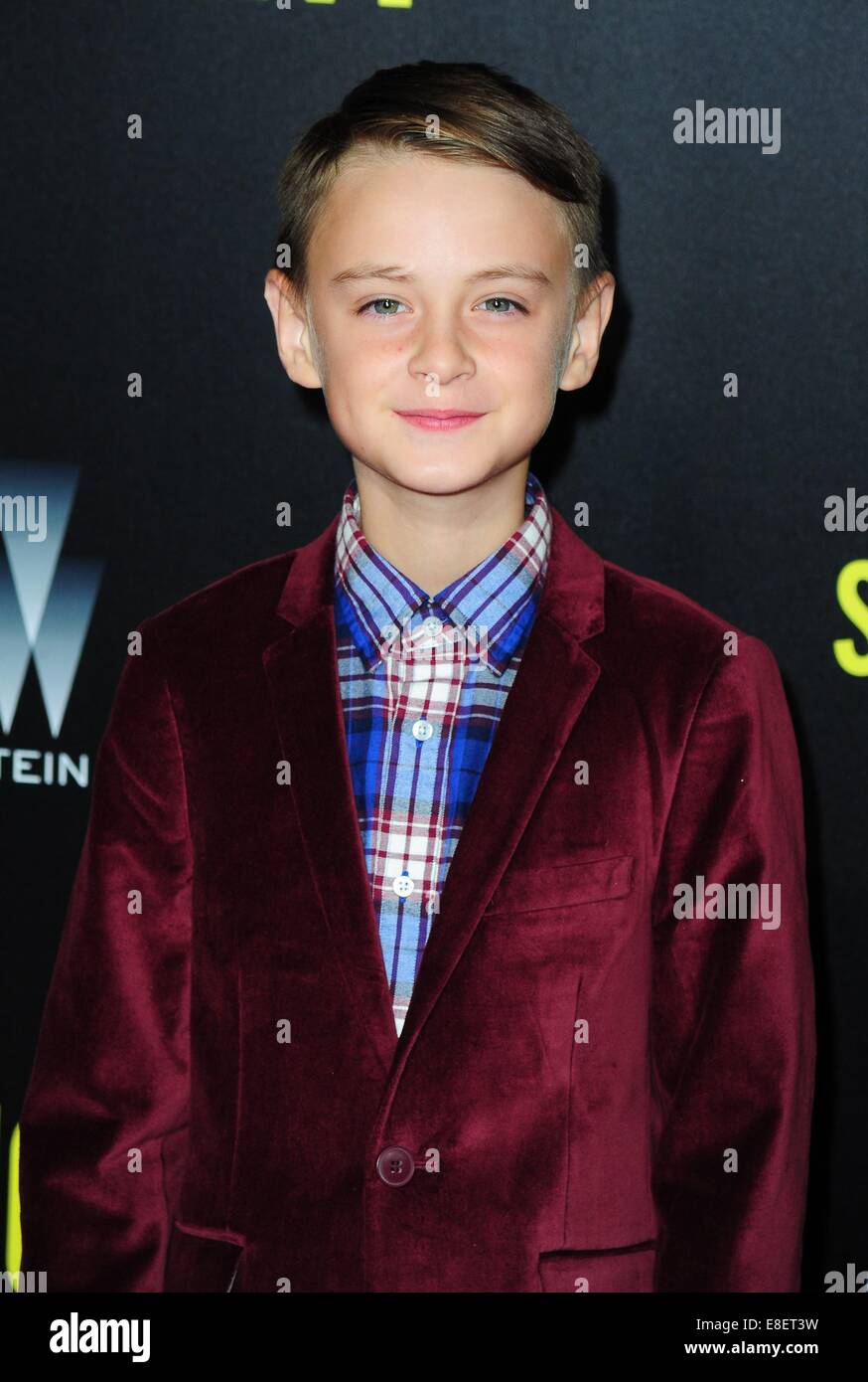 New York, NY, USA. 6th Oct, 2014. Jaeden Leiberher at arrivals for ST ...