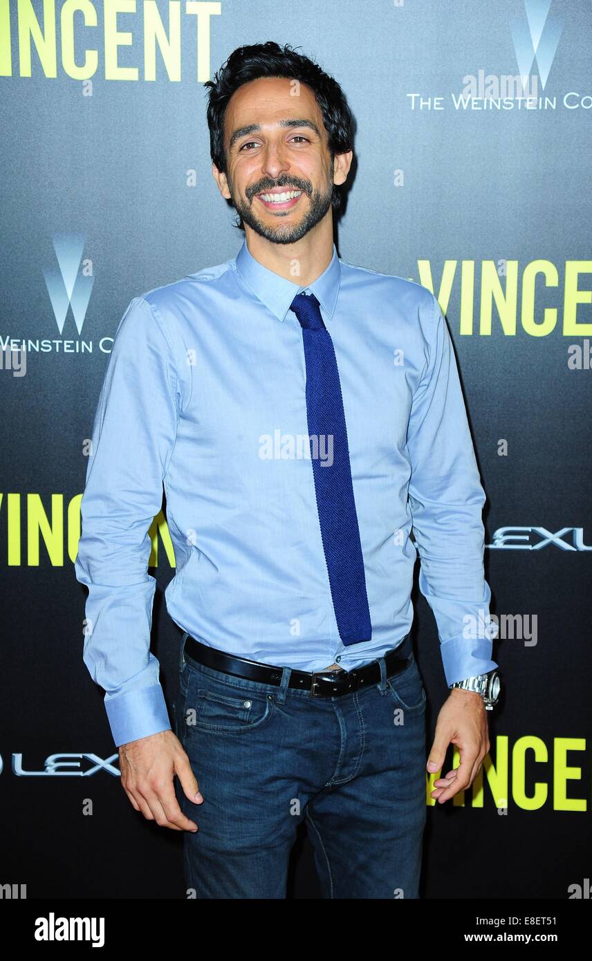 New York, NY, USA. 6th Oct, 2014. Amir Arison at arrivals for ST ...