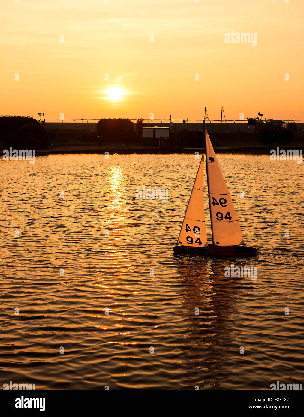 Sunset model and tourism hi-res stock photography and images - Alamy