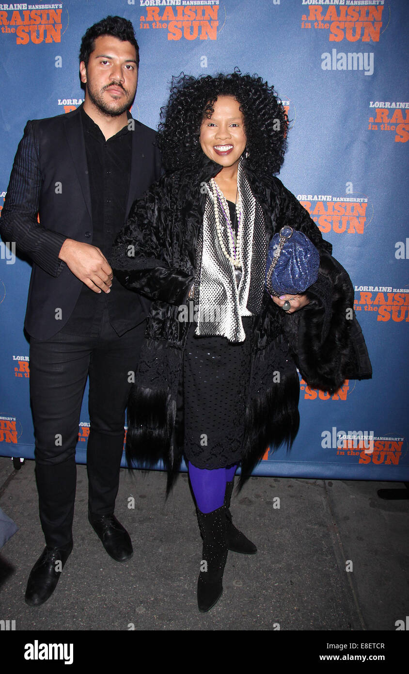 Opening night of A Raisin in the Sun at the Ethel Barrymore Theatre ...