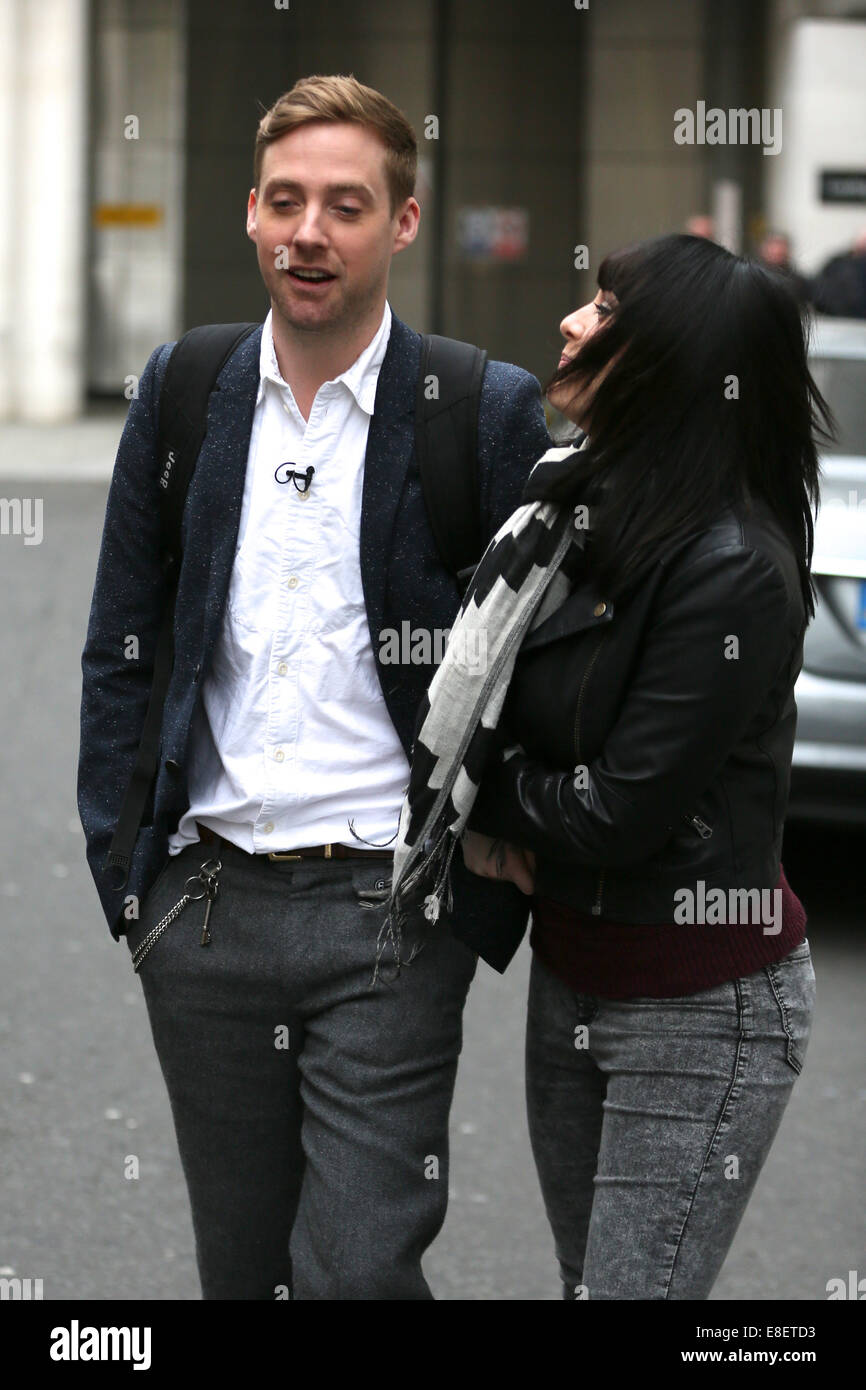 The Voice judges at BBC Radio 1 Featuring: Ricky Wilson Where: London ...