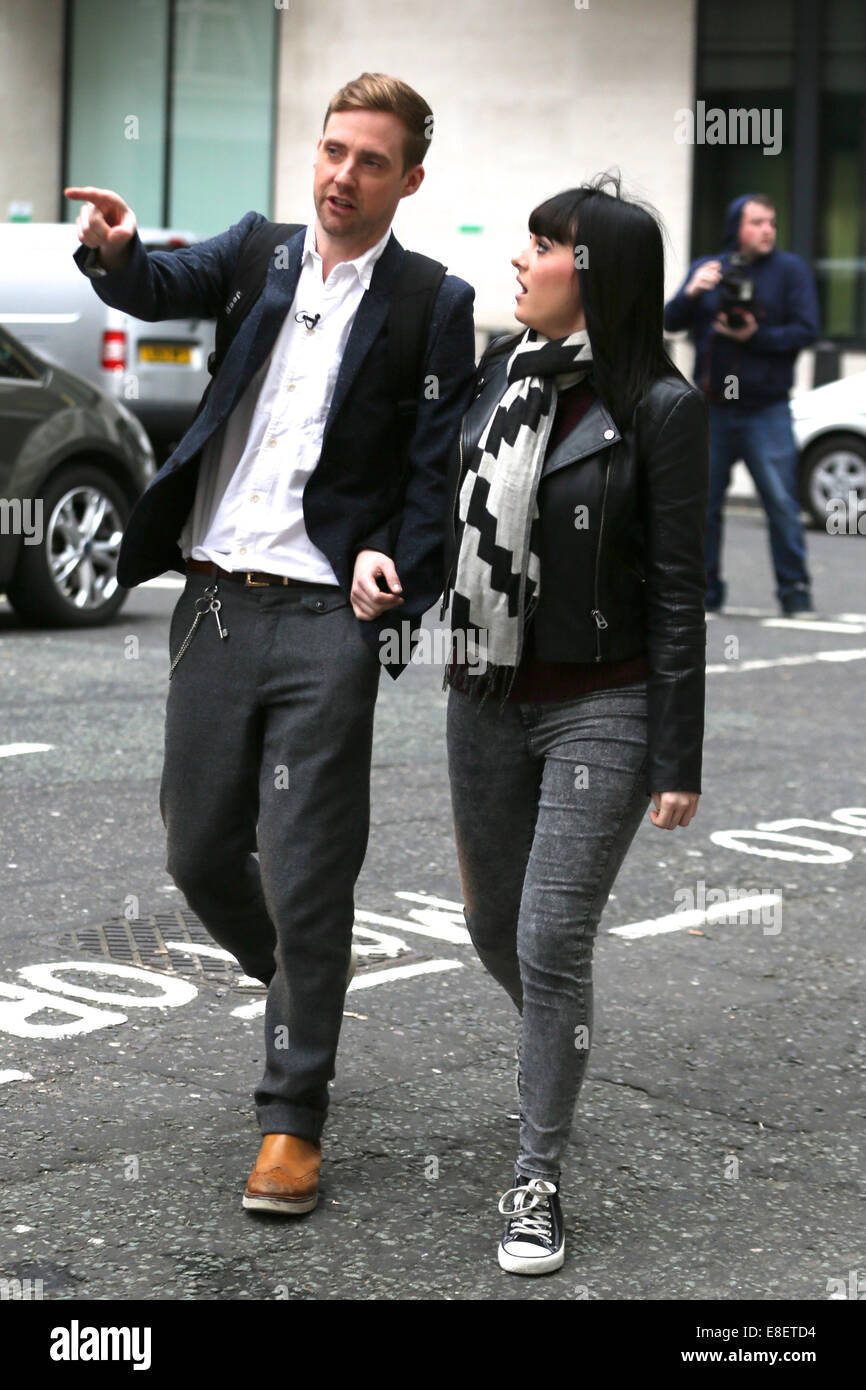 The Voice judges at BBC Radio 1 Featuring: Ricky Wilson Where: London ...