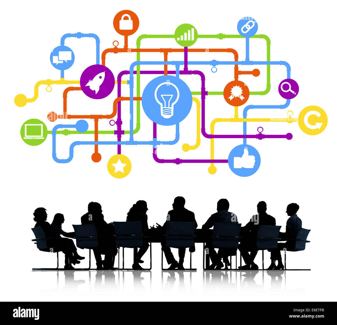 Connect ideas hi-res stock photography and images - Alamy