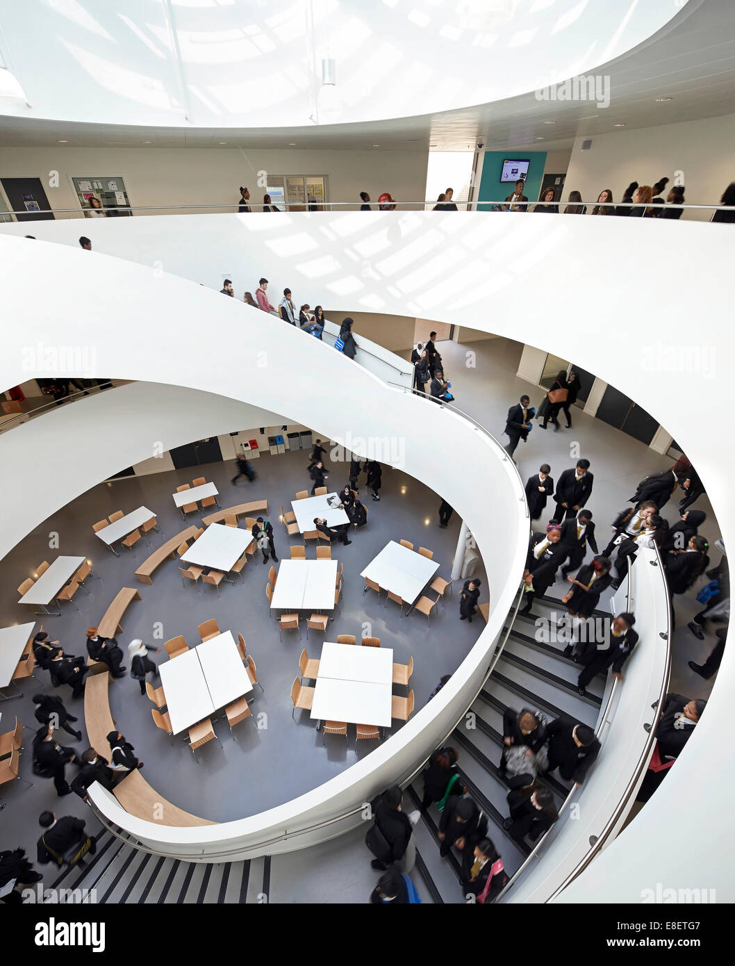 Oasis Academy Hadley, Enfield, United Kingdom. Architect: John McAslan ...