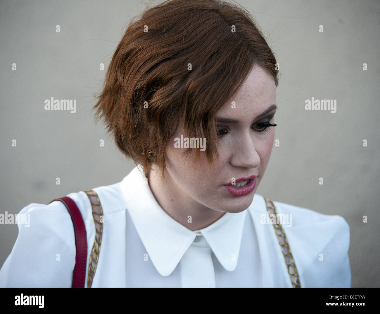 Hollywood, California, USA. 6th Oct, 2014. Scottish Actress Karen ...