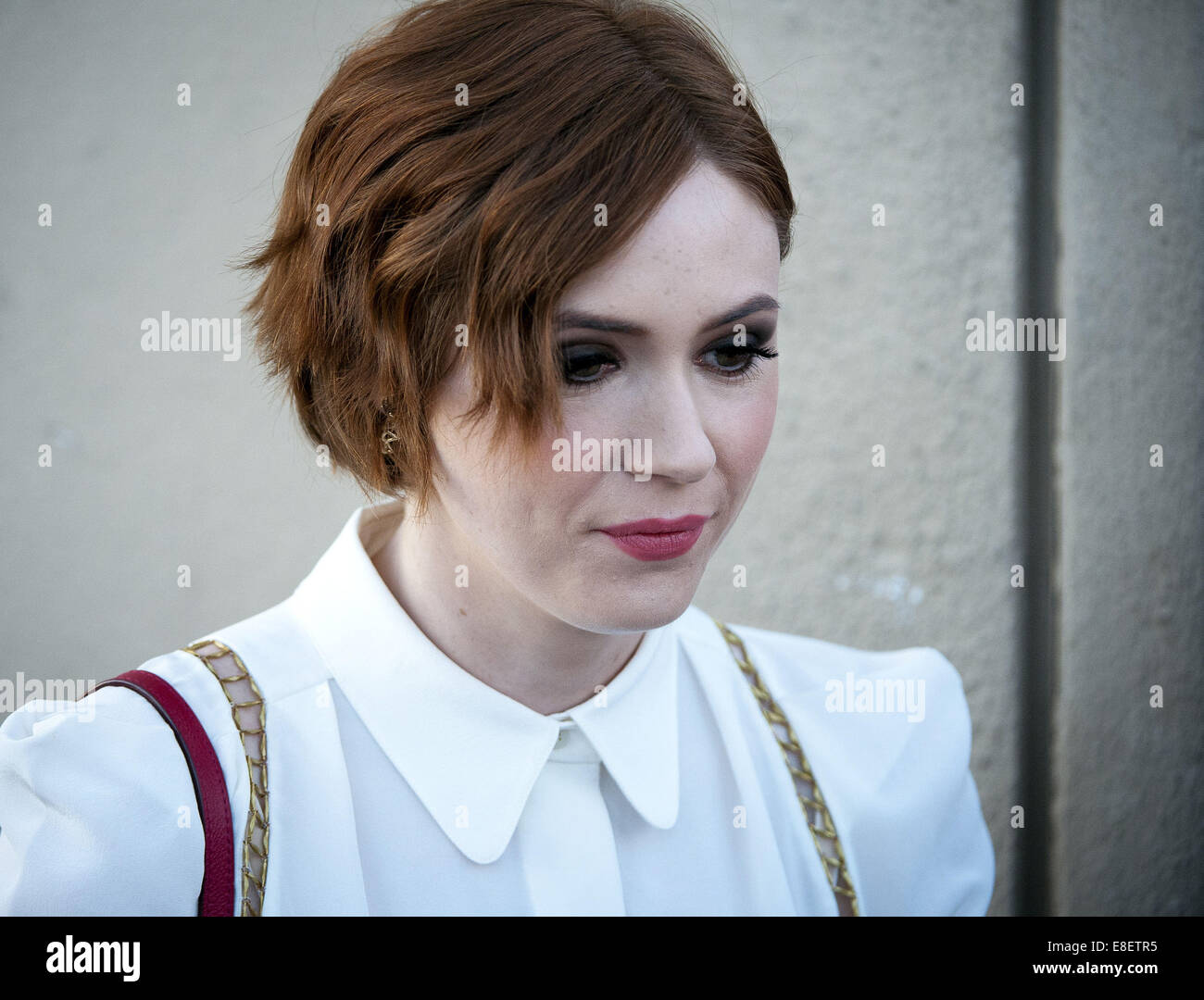 Hollywood, California, USA. 6th Oct, 2014. Scottish Actress Karen ...