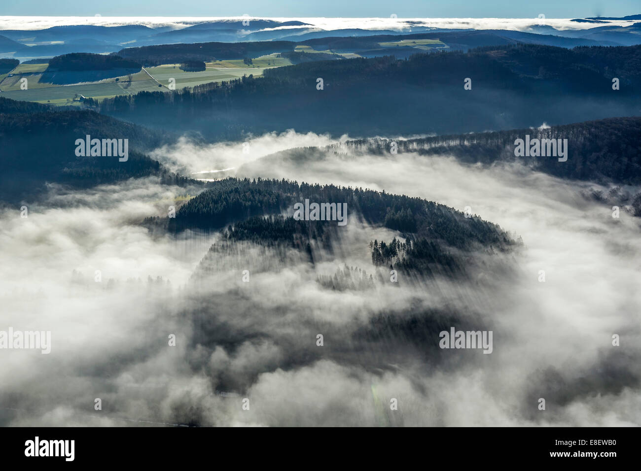 Aerial fog photography hi-res stock photography and images - Alamy