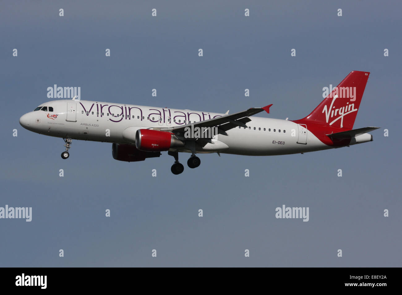 VIRGIN LITTLE RED A320 Stock Photo - Alamy