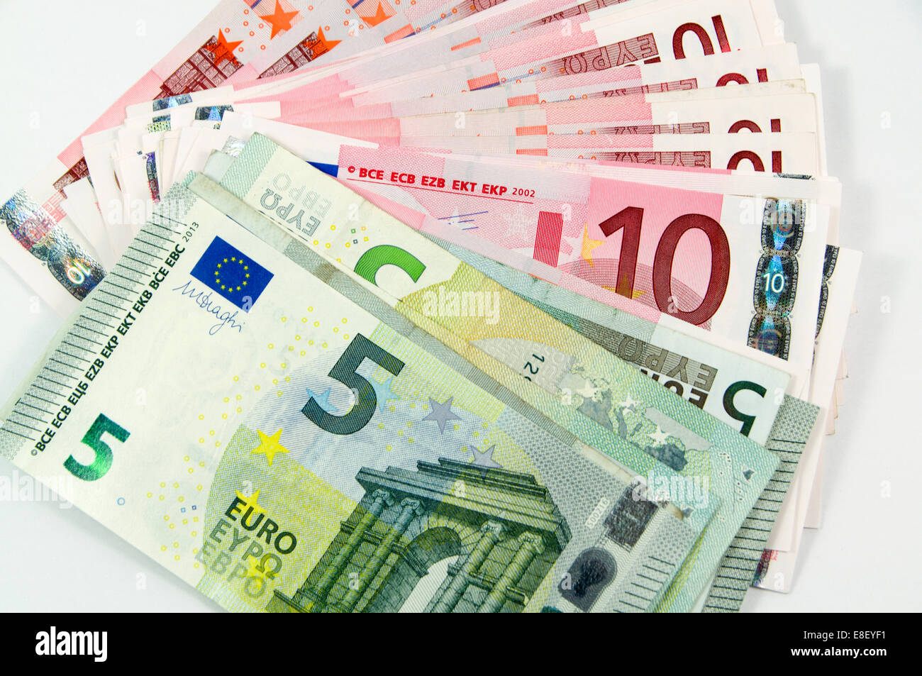 Euros notes hi-res stock photography and images - Alamy