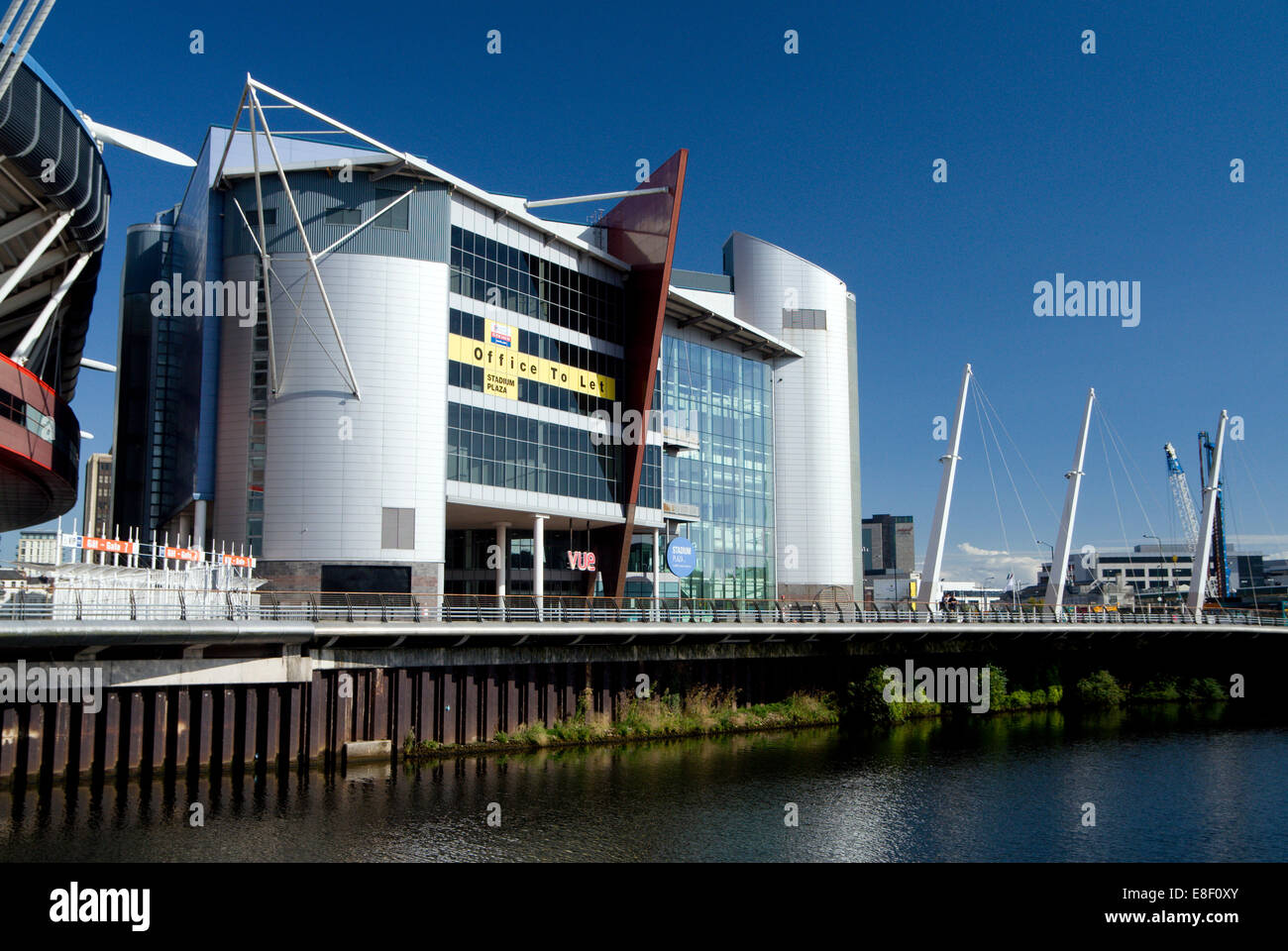 Stadium Plaza Building besides Millennium Stadium, Cardiff, South Wales ...