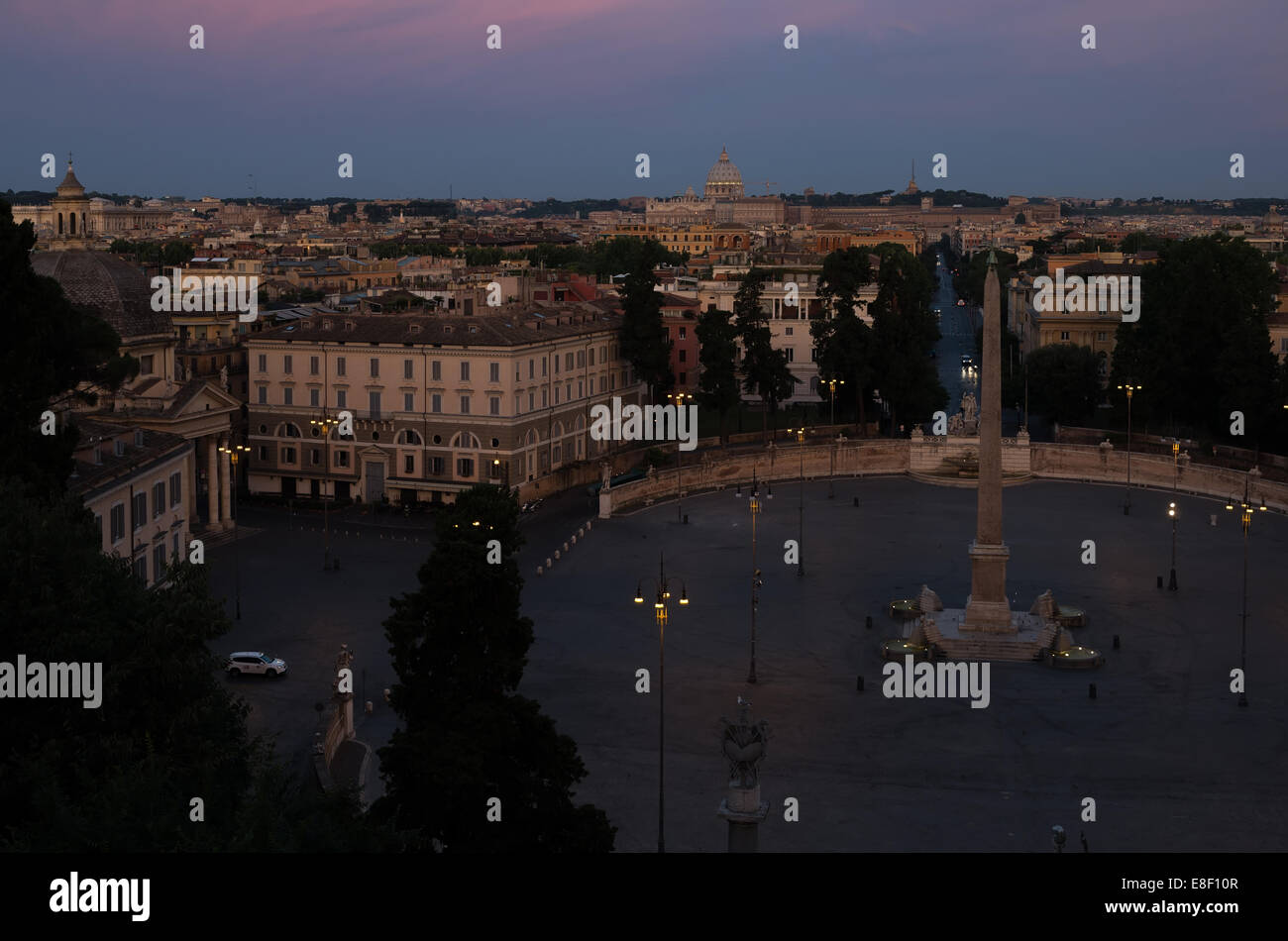 Early morning over Rome Stock Photo - Alamy