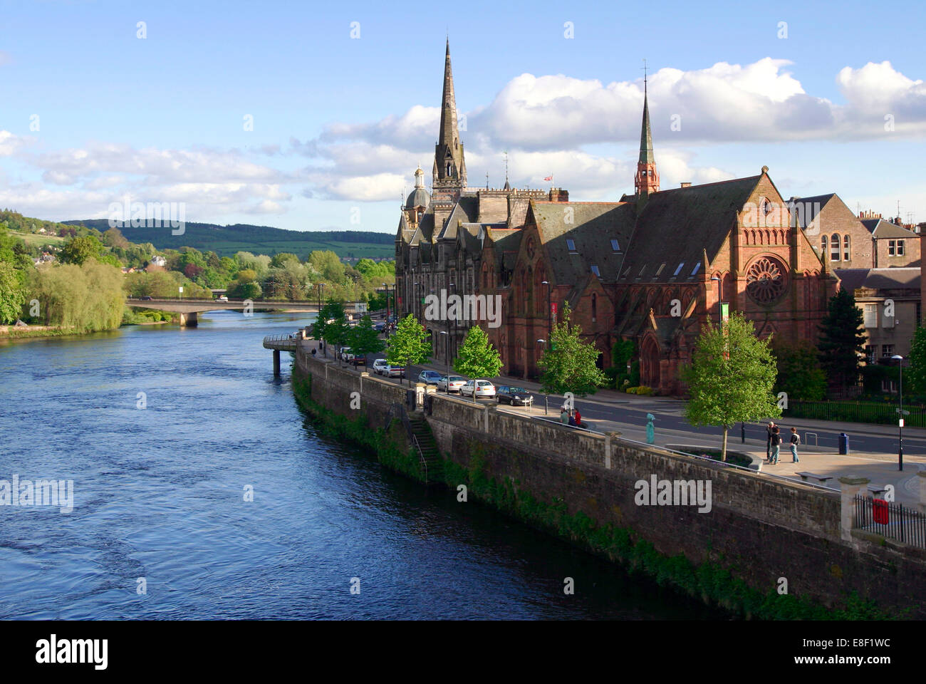 River Tay and Perth, Scotland Stock Photo - Alamy