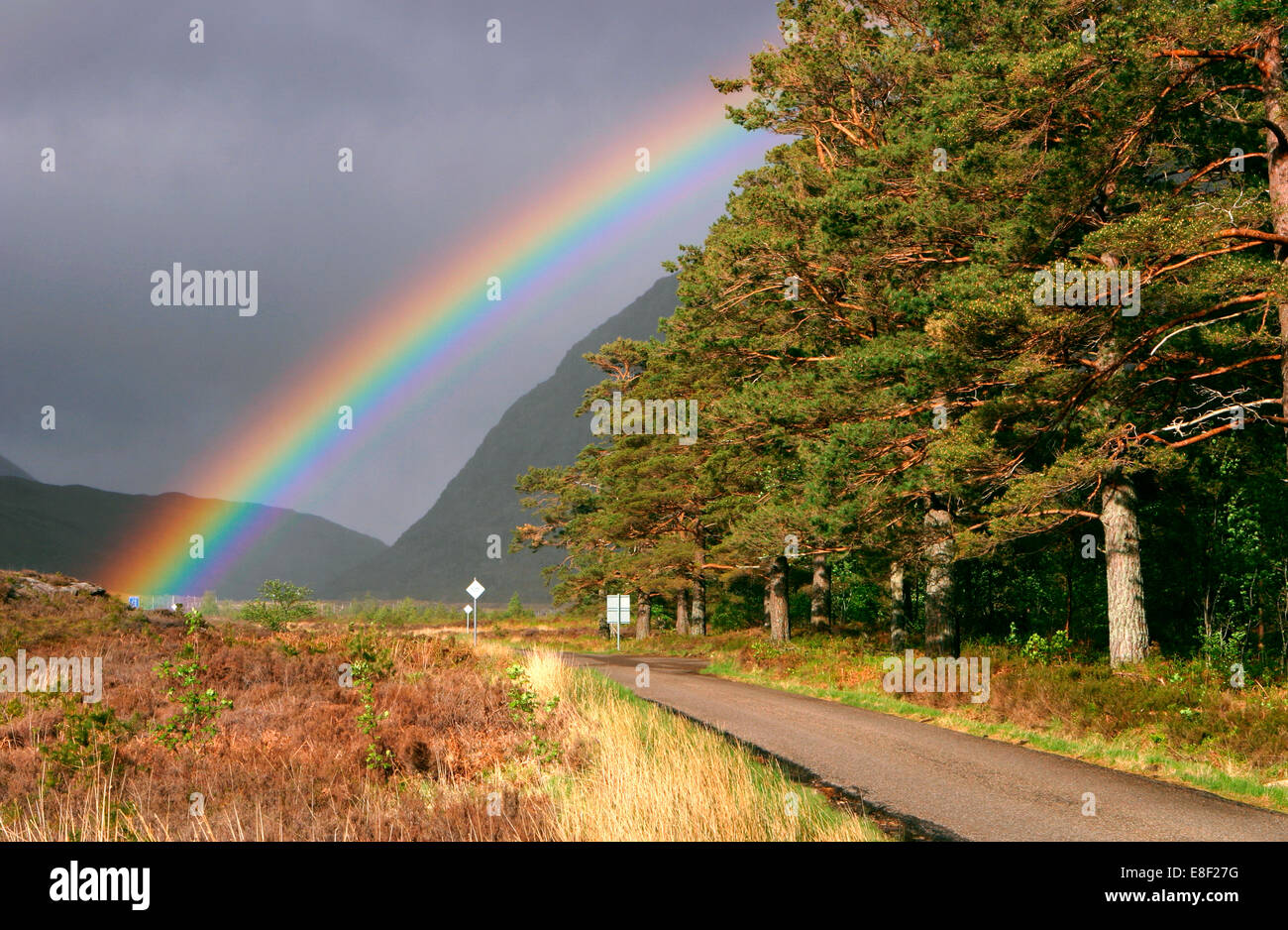 Rainbow scotland ullapool hi-res stock photography and images - Alamy