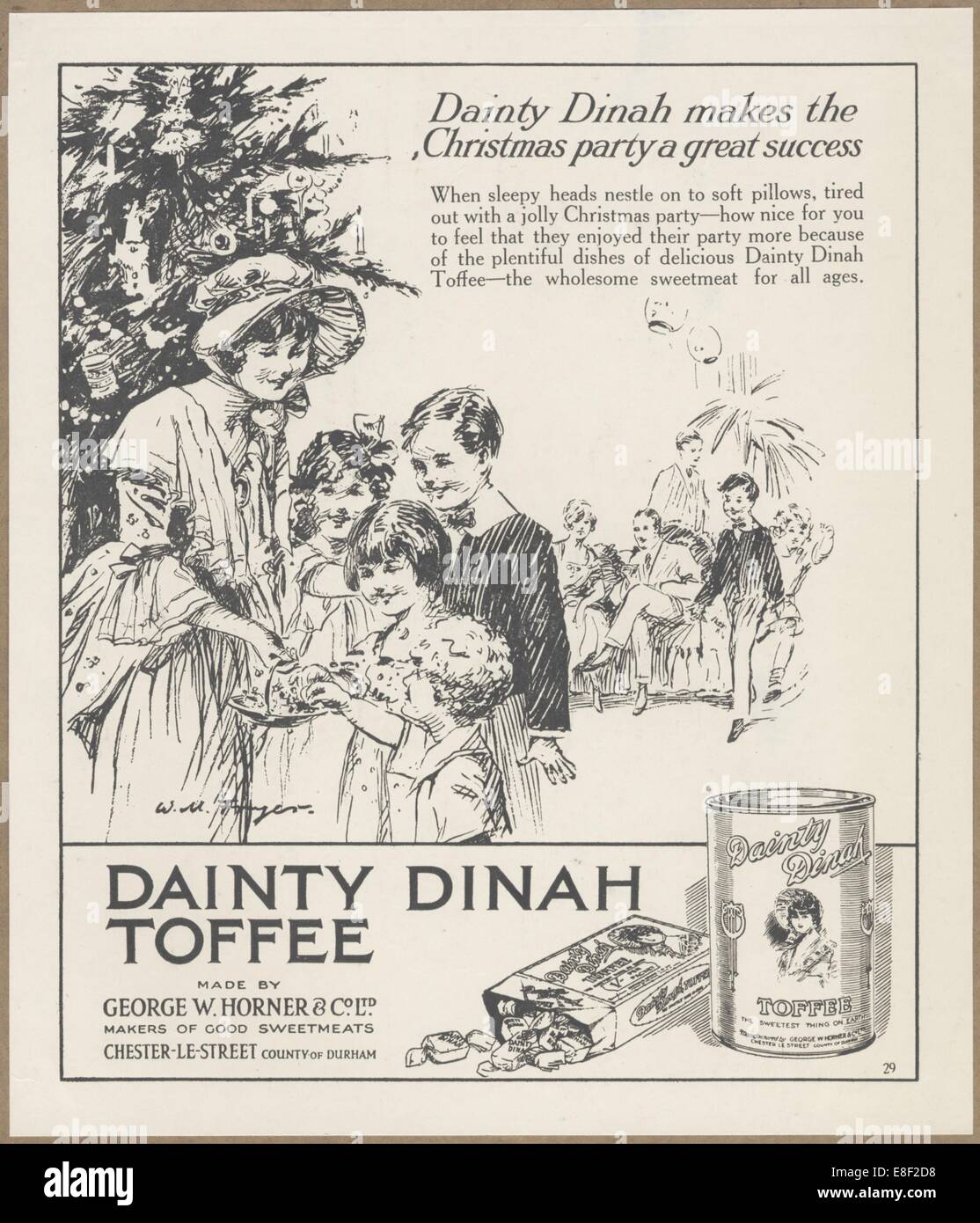 Dainty Dinah Toffee, c.1920s. Artist: Wilfred Fryer Stock Photo - Alamy