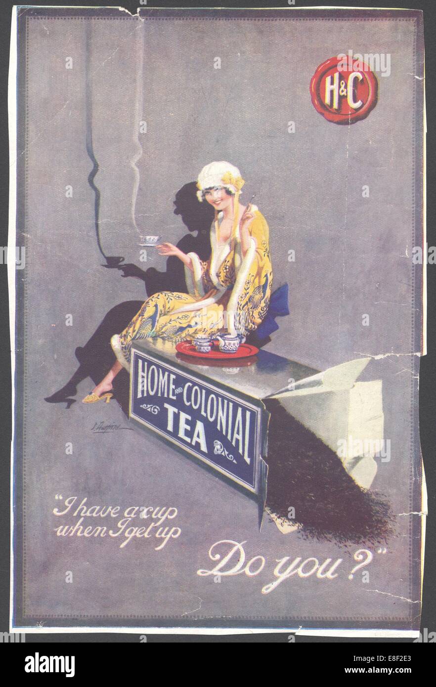 Home & Colonial Tea, 1890s. Artist: Unknown Stock Photo - Alamy