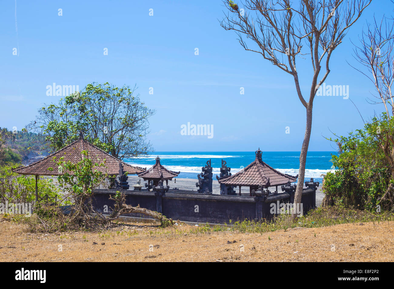 Traditional temple.Balian beach.Bali.Indonesia Stock Photo - Alamy