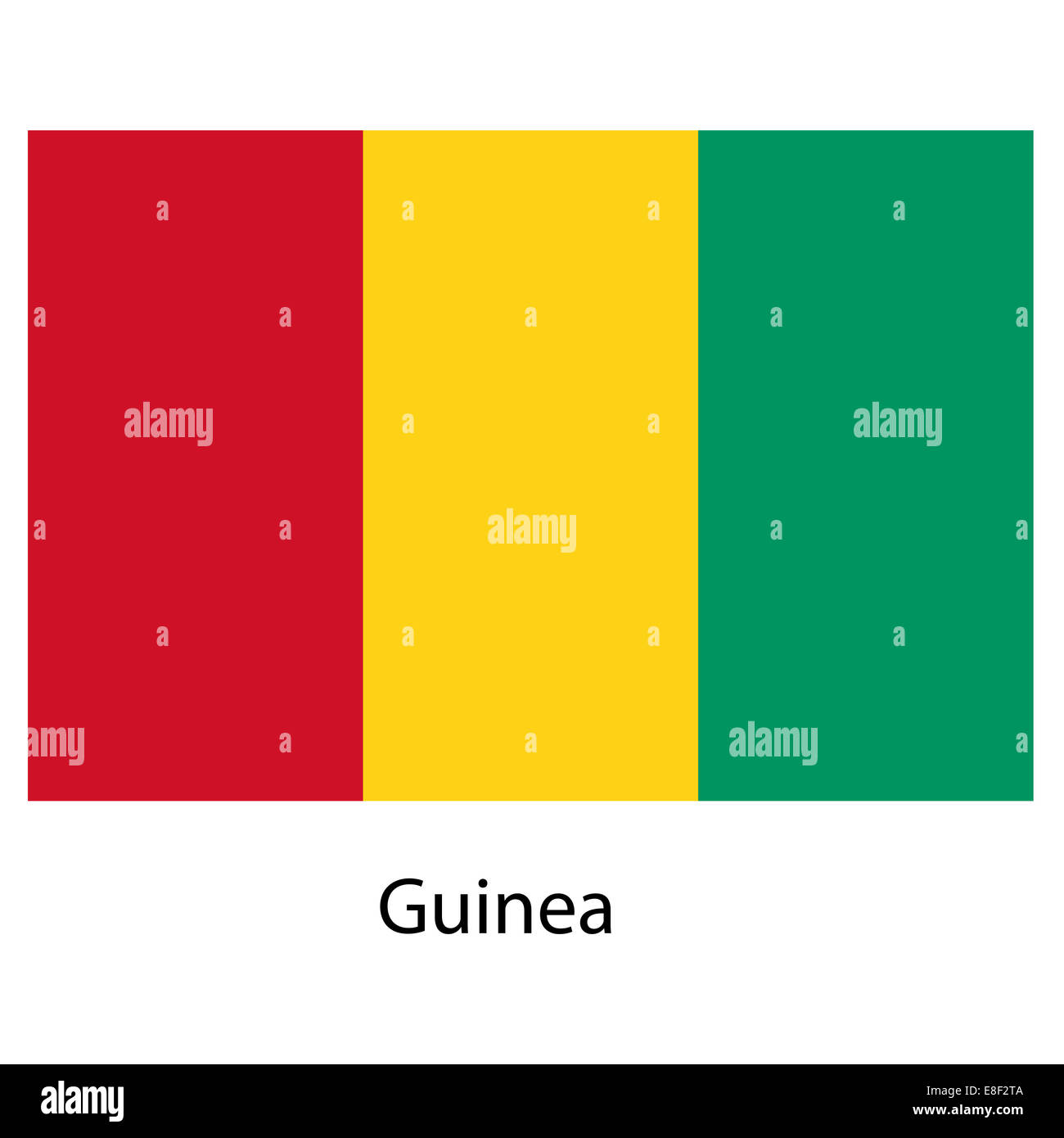 Editable vector guinea country flag hi-res stock photography and images ...