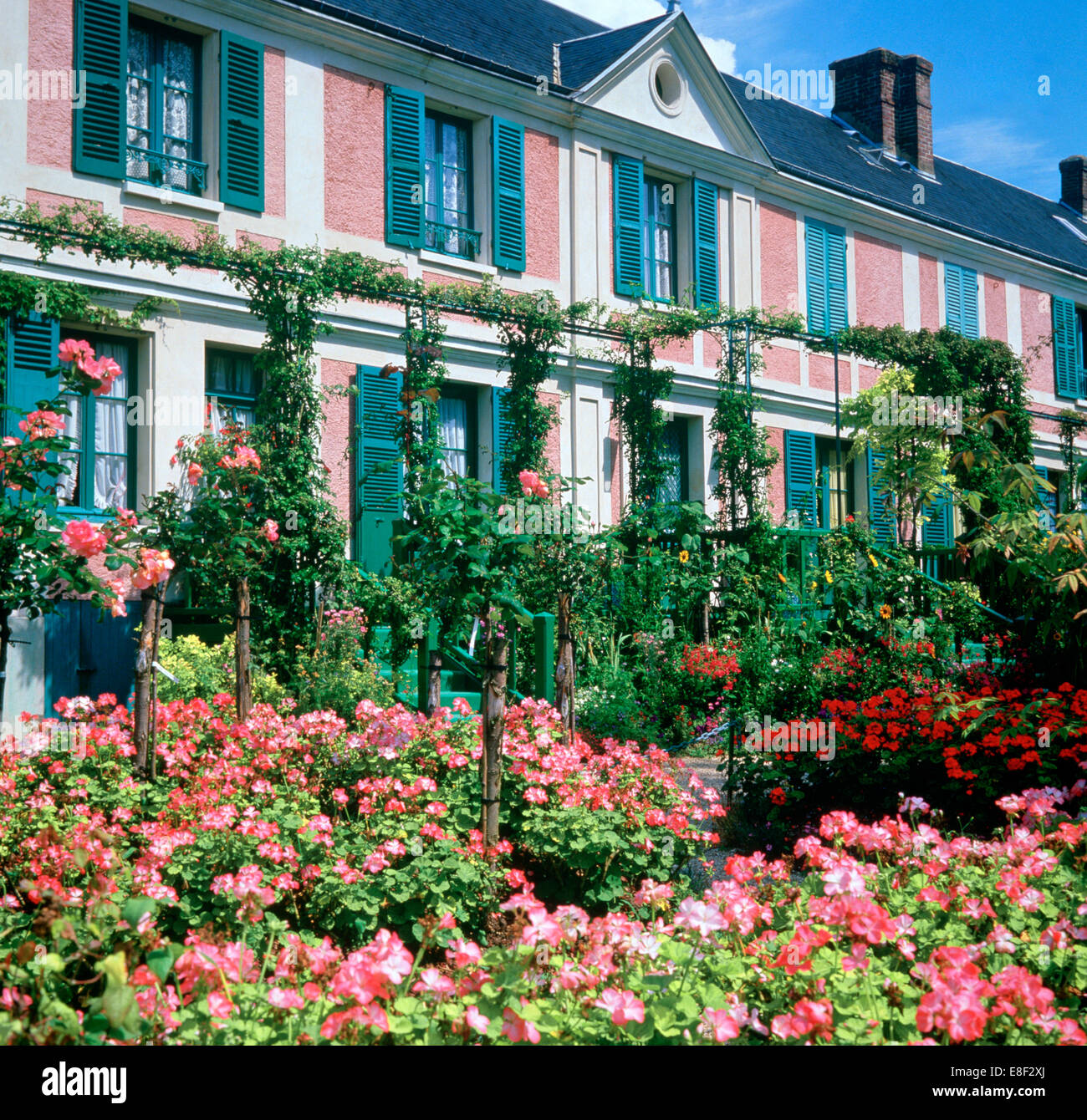 Claude Monet's house, Giverny, Normandy, France Stock Photo - Alamy