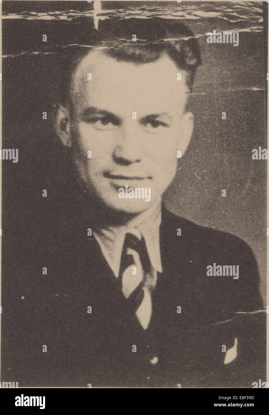 August Landmesser Artist: Anonymous Stock Photo - Alamy