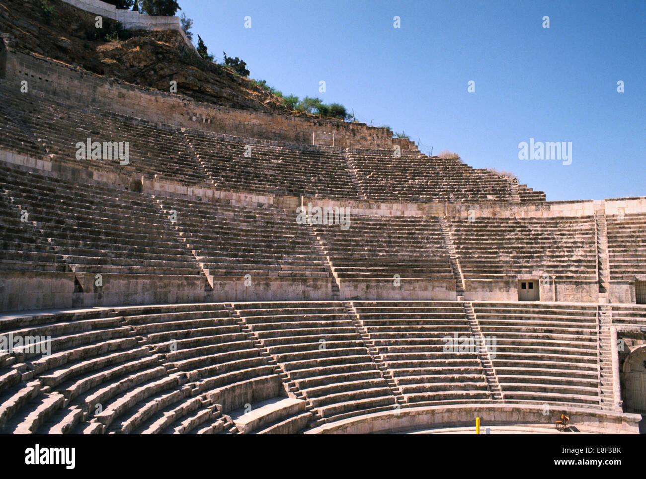 Roman amphitheatre, Amman, Jordan Stock Photo - Alamy