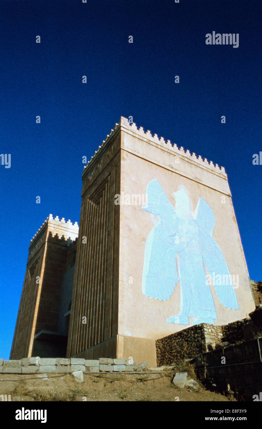 Nergal Gate, Nineveh, Iraq, 1977 Stock Photo - Alamy